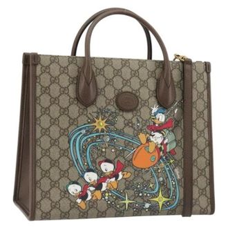 Gucci Sac cabas GG Canvas Pre-owned - Femme - Pre-owned - Brun - Taille: ONE Size