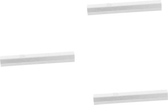 Pretyzoom 3 Stück dekorativer Türpfosten MEzuzuah Halter für die Tür Fall Einer religiösen jüdischer -Fall für Zuhause Tür- Aluminiumlegierung Silber