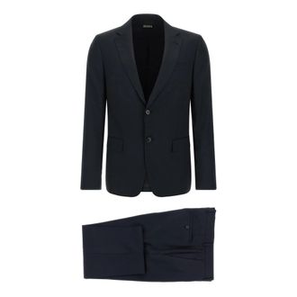 Ermenegildo Zegna Nadelstreifenanzug - - Suits - Herren - Blau - 2XL