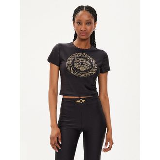 Just Cavalli T-Shirt 76PAH607 Schwarz Regular Fit