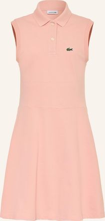 Lacoste Piqu&eacute;-Polokleid orange