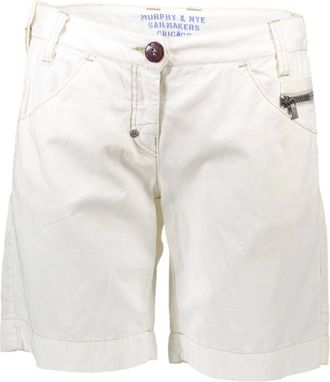 Murphy & Nye Femme, Shorts, Blanc, Taille: W29 Bermuda 5 Pocket Shorts