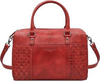 Zerimar | Sac &agrave; main d&eacute;contract&eacute; pour femme | Sac bandouli&egrave;re compact &agrave; plusieurs compartiments | Id&eacute;al au quotidien, en voyage ou au travail | Couleur Rouge 