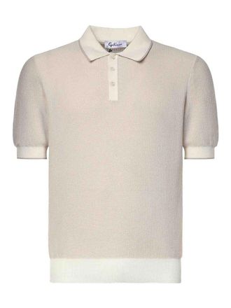 Giuliano Galiano Poloshirt - Wei&szlig;