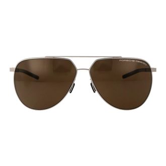 Porsche Design unisex, Accessoires, Noir, Taille: 63 MM Lunettes de soleil P8968