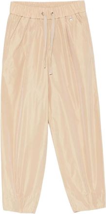 Herno Femme, Pantalons, Beige, Taille: 36 FR Pantalon &agrave; Cordon de Serrage