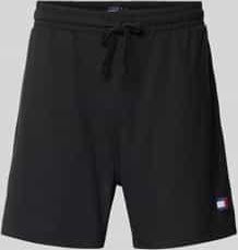 Tommy Jeans Regular Fit Sweatshorts aus Baumwoll-Mix