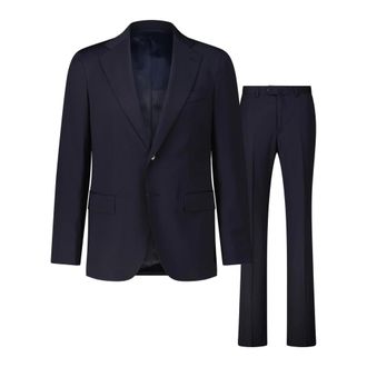 Caruso Italienischer Slim-Fit Anzug aus Wolle - - Suits - Herren - Blau - 4XL