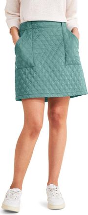 Street One Damen Gesteppter Rock duff aqua 42