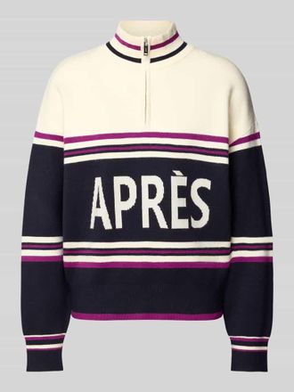Jake*s Casual Pullover mit Apr&egrave;s-Schriftzug Modell K106-SkiUpdate