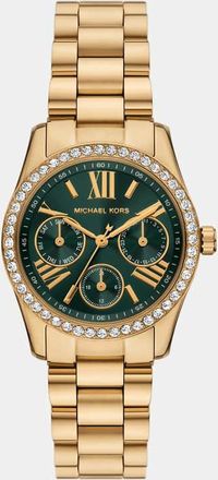 Michael Kors Lexington - Montre multifonctions pour femme en acier inoxydable - Doré