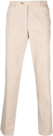 Lardini Pantalon Slim Fit - Homme - Pantalons - Beige - Taille: 2XL