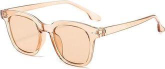 Generic Lunettes De Soleil Carr&eacute;es For Femmes, Tendance, D&eacute;coration F&ecirc;te En Plein Air(Brown)