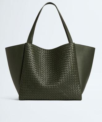 Bottega Veneta Sac Corso maxi format - Vert - Femme - Unisex