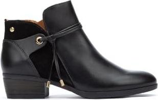 Pikolinos Bottines à Talon en Cuir DAROCA pour Femme Color Black