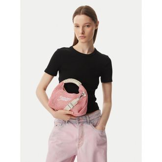 Tommy Jeans Handtasche Tommy Jeans Tjw Summer Crochet Crossover AW0AW18779 Hellrosa