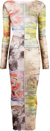 Act N&deg;1 Femme, Robes, Multicolore, Taille: 42 FR Longue Robe Maxi en Tulle