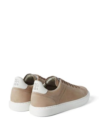 Brunello Cucinelli Mens Suede Lace-Up Sneakers Ss24 M