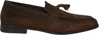 Doucal's Homme, Chaussures, Brun, Taille: 43 EU Mocassino Tassel