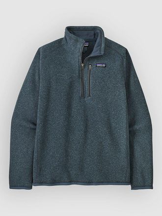 Patagonia Better 1/4 Sweat &agrave; capuche zipp&eacute; bleu