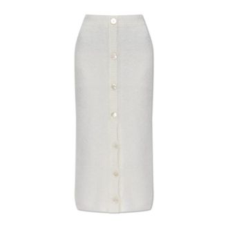 Alessandra Rich Wollrock - - Skirts - Damen - Wei&szlig; - S