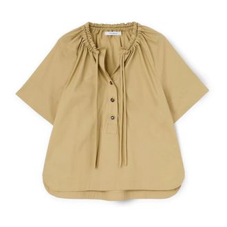 Motivi Hemd mit Kordelzug - - Blouses & Shirts - Damen - Beige - XS