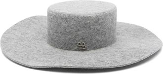 Ruslan Baginskiy Fedora mit Logo - Grau