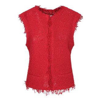 Iro Iro, Femme, Pulls, Rouge, Taille: 40 FR Cardigans