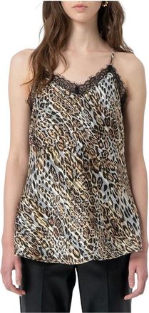 Fracomina Femme, Tops, Multicolore, Taille: 44 FR D&eacute;bardeur Imprim&eacute;