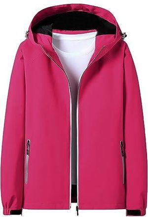 Generico Veste De Pluie Femmes De Pluie De Voyage Veste De Vent Résistant Au Soleil Imperméable Léger Vestes Pliables En Plein Air Veste Softshell Veste Randon