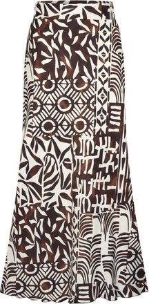 Hart by Helena Hart Femme, Jupes, Multicolore, Taille: 42 FR Jay Vinty Maxi Skirt