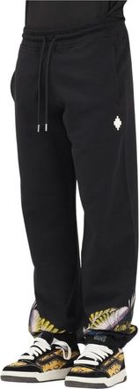 Marcelo Burlon Homme, Pantalons, Noir, Taille: M Sport Pantalons de surv&ecirc;tement