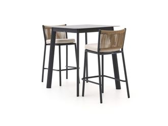 Manifesto Furniture Manifesto Idro/Savio 90 cm Gartenbar-Set 3-teilig