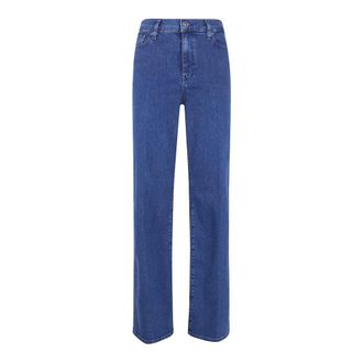 Frame Denim Le Slim Palazzo Jeans - - Jeans - Damen - Blau - W30