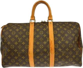 Louis Vuitton unisex, Pre-owned, Brun, Taille: ONE Size Sac Week-end en Toile Pre-owned