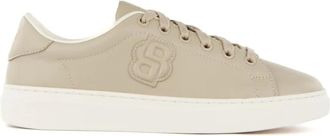 HUGO BOSS Femme, Chaussures, Brun, Taille: 37 EU Kieran Leather Baskets