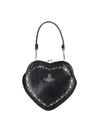 Vivienne Westwood Crossbody Bags - Belle Heart Bag Black - Gr. unisize - in Schwarz - f&uuml;r Damen
