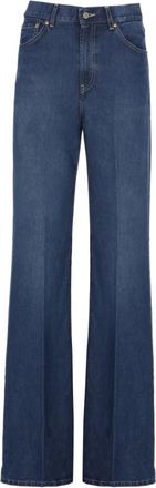 Dondup Femme, Jeans, Bleu, Taille: W30 Amber Wide-Leg Jeans