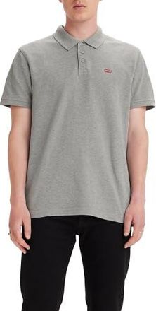 Levi's Housemark Polo T-Shirt Homme, Medium Grey Heather, XXL