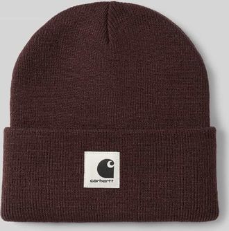 Carhartt Work in Progress Beanie mit Label-Patch Modell Ashley