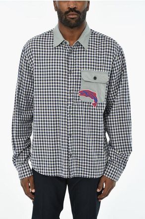 Dsquared2 Check Shirt with Breast Pocket size 48