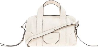 AllSaints Femme, Sacs, Beige, Taille: ONE Size Ares G Sac bandouli&egrave;re compact