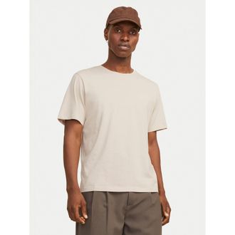 Jack & Jones Jack & Jones T-Shirt Corp Logo 12151955 Beige Regular Fit
