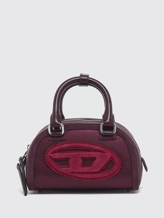 Diesel Mini sac 1DR Dome en satin monogramm&eacute; avec logo Oval D