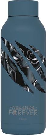 Quokka Solid X Marvel Thermosflasche aus Edelstahl, doppelwandig, Marvel Black Panther