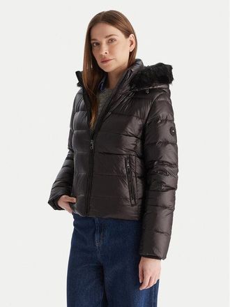 Tommy Hilfiger Daunenjacke WW0WW47354 Schwarz Slim Fit