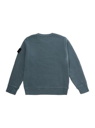 Stone Island Tech Fabric Hooded Sweatshirt - Blue