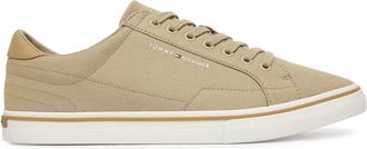 Tommy Hilfiger Sneakers aus Stoff Tommy Hilfiger Vulc Core Long Lace FM0FM05688 Beige