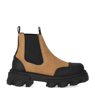 Ganni BOTTINE CHELSEA COGNAC GANNI