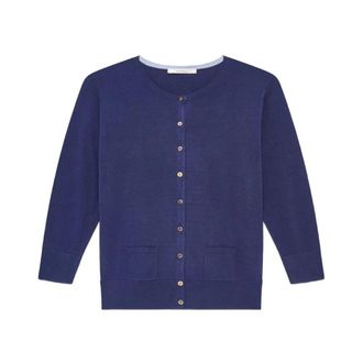 Maliparmi Maliparmi, Damen, Strickwaren, Blau, LGr&ouml;&szlig;e